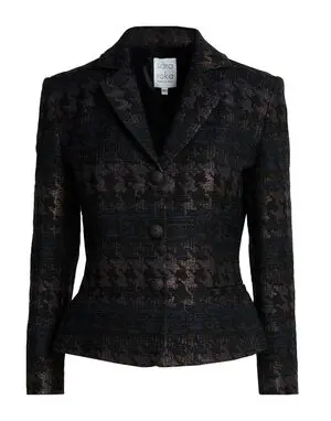 SARA ROKA Blazer Size Cotton, Acrylic, Wool, Polyamide, Polyester
