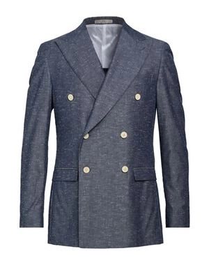 CC COLLECTION CORNELIANI Blazer Size Cotton - Navy