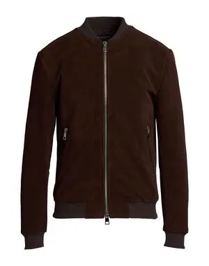STREET LEATHERS Jacket Chocolate Size Leather