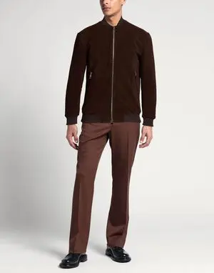STREET LEATHERS Jacket Chocolate Size Leather