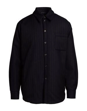 Emporio Armani Jacket Midnight Size Virgin Wool, Polyester - Blue