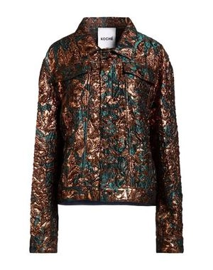 Koché Jacket Copper Size Polyester, Acetate, Metallic Fiber, Polyamide, Silk
