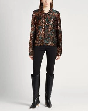 Koché Jacket Copper Size Polyester, Acetate, Metallic Fiber, Polyamide, Silk