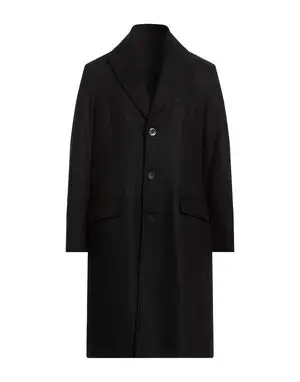MESSAGERIE Coat Size Virgin Wool, Polyamide, Wool - Black