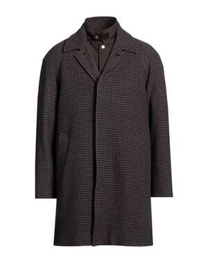 MOORER Coat Charcoal Size Virgin Wool, Cashmere - Grey