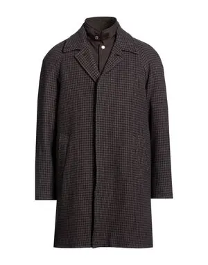 MOORER Coat Charcoal Size Virgin Wool, Cashmere