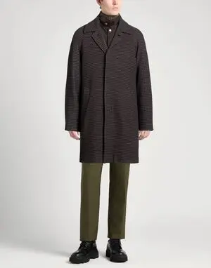 MOORER Coat Charcoal Size Virgin Wool, Cashmere