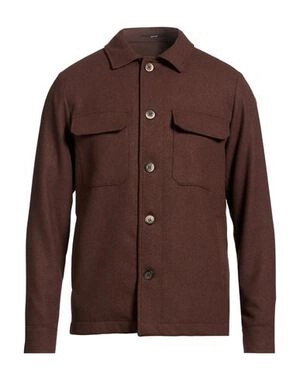 AT.P.CO At. P.co Jacket Chocolate Size Polyester, Viscose, Wool - Brown