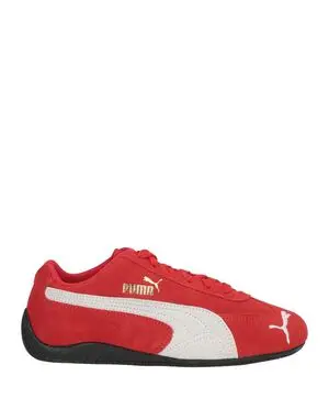 PUMA Sneakers Size Leather - Red