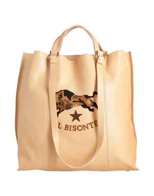 Il Bisonte Shoulder Bag Apricot Leather