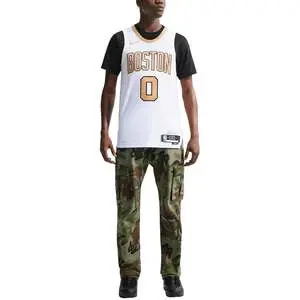 Nike Jayson Tatum Boston Celtics City Edition Dri-fit Adv Nba Authentic Jersey - White