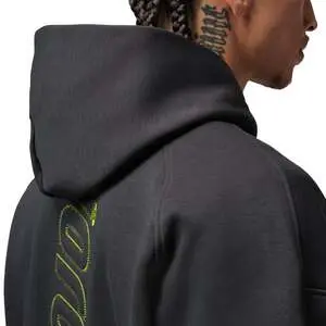 JORDAN Brooklyn Fleece Oversized Hoodie - Anthracite