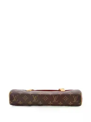 LOUIS VUITTON Sonatine Handbag Monogram Canvas Satchel