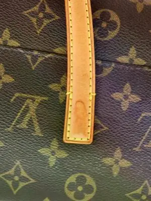 LOUIS VUITTON Sonatine Handbag Monogram Canvas Satchel