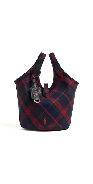 Polo Ralph Lauren Small Poly Crossbody Bag - Multi Plaid
