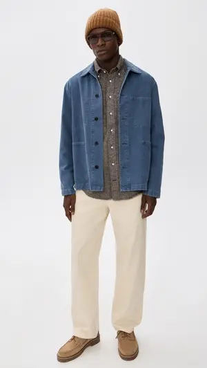 Gitman Bros Nepped Chambray Shirt