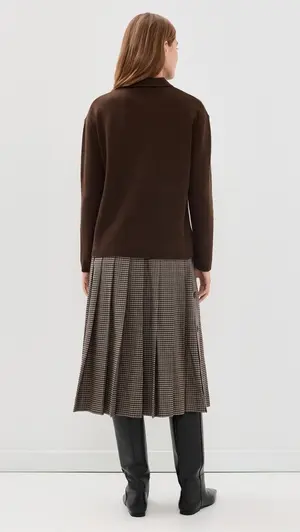Sea Julia Plaid Combo Sweater Dress Set
