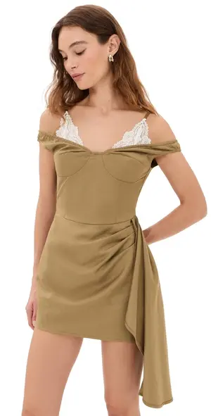 Lioness Rebel Mini Dress - Camel