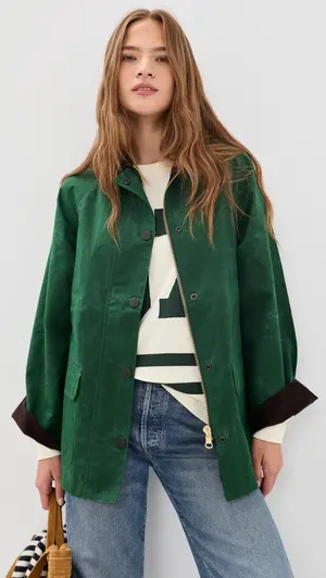 ALEX MILL Chiltern Street Jacket In Waxed Cotton