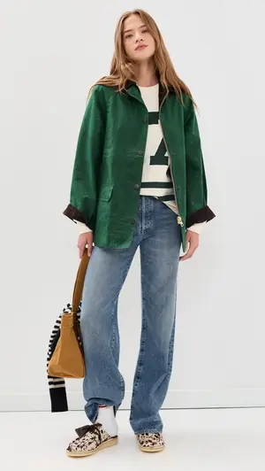 ALEX MILL Chiltern Street Jacket In Waxed Cotton