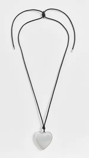 JENNIFER FISHER Heart Long Pendant