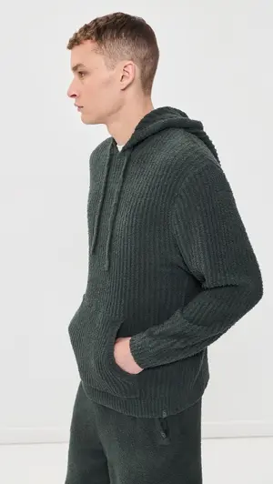 UGG Finnegan Cozy Knit Rib Hoodie