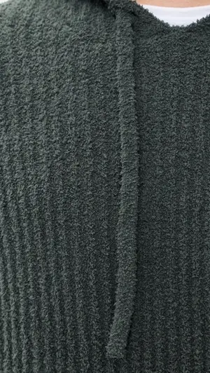 UGG Finnegan Cozy Knit Rib Hoodie