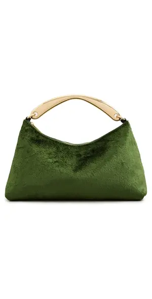 MANSUR GAVRIEL Metal Handle Rhea Bag - Olive