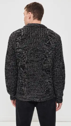 Obey Isar Button Up Sweater