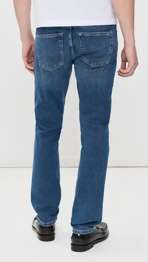 Warp + Weft Ams Slim Straight Jeans