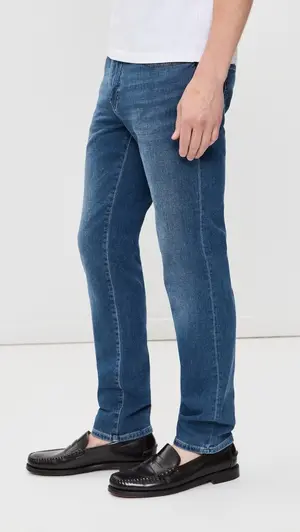 Warp + Weft Ams Slim Straight Jeans
