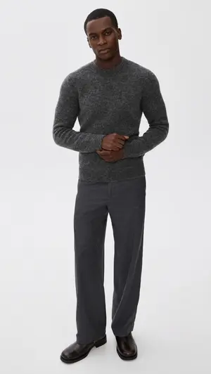 Barena Venezia Delfo Flan Brushed Wool Trousers