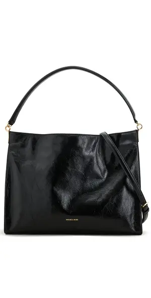 Veronica Beard Crinkle Vida Bag - Black