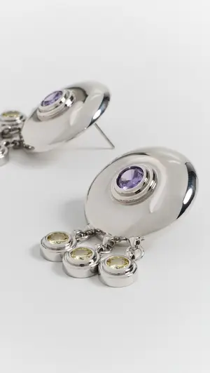 LUV AJ The Cleopatra Shaker Studs