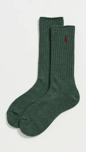 Polo Ralph Lauren Cotton Rib Crew Socks