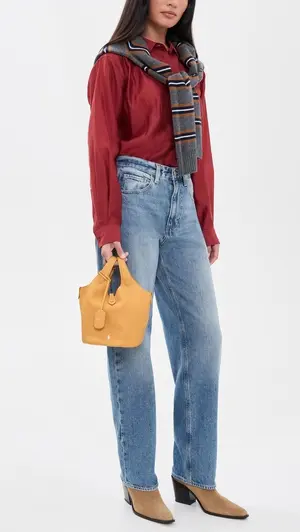 Polo Ralph Lauren Small Leather Poly Crossbody Bag