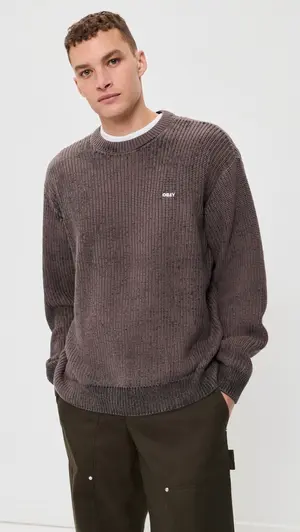 Obey Spray Effect Sweater