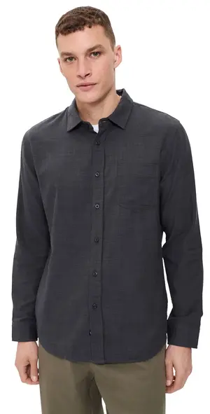 Rails Wyatt Long Sleeve Shirt - Midnight Etch