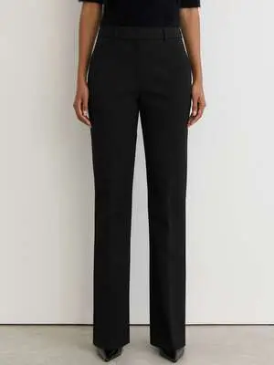 REISS Merisse Flared Mid-rise Tailored Trousers