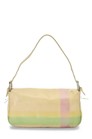 Fendi Multicolor Leather Embellished Baguette