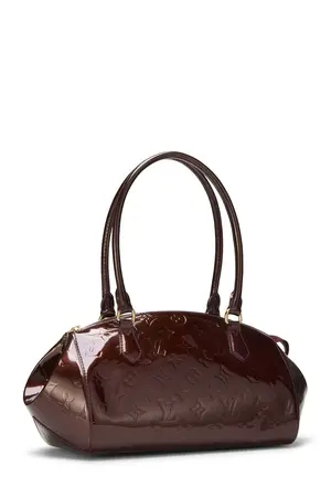 LOUIS VUITTON Griotte Monogram Vernis Sherwood