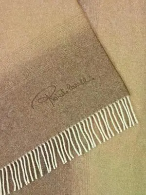 Roberto Cavalli Gradient-effect Fringed Blanket