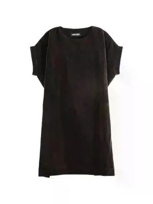 CASEY CASEY Francesca Velvet-effect Shift Midi Dress