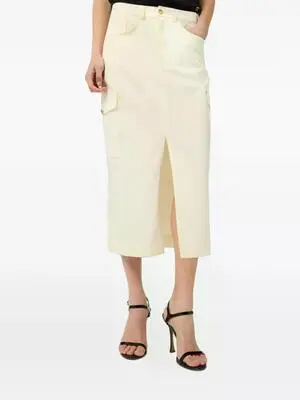 Roberto Cavalli Embellished Midi Cargo Skirt