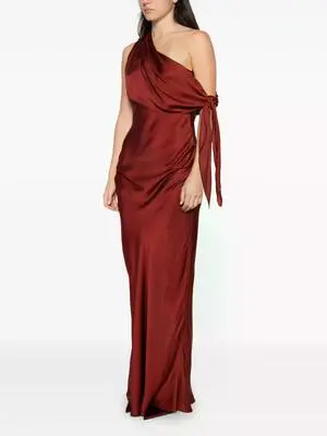 ANIYE BY One-shoulder Draped Dress