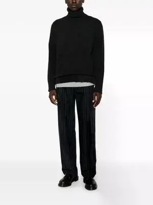 AMARANTO Roll-neck Knitted Sweater