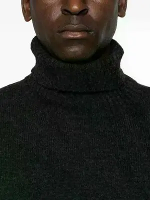 AMARANTO Roll-neck Knitted Sweater