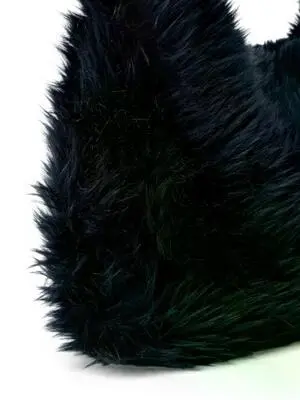 Yohji Yamamoto Faux-fur Shoulder Bag