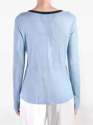 BASERANGE Racer Ribbed Long-sleeve T-shirt