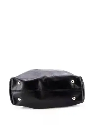 LOUIS VUITTON Off Duty Vibe Handbag Leather Mm Bucket Bag